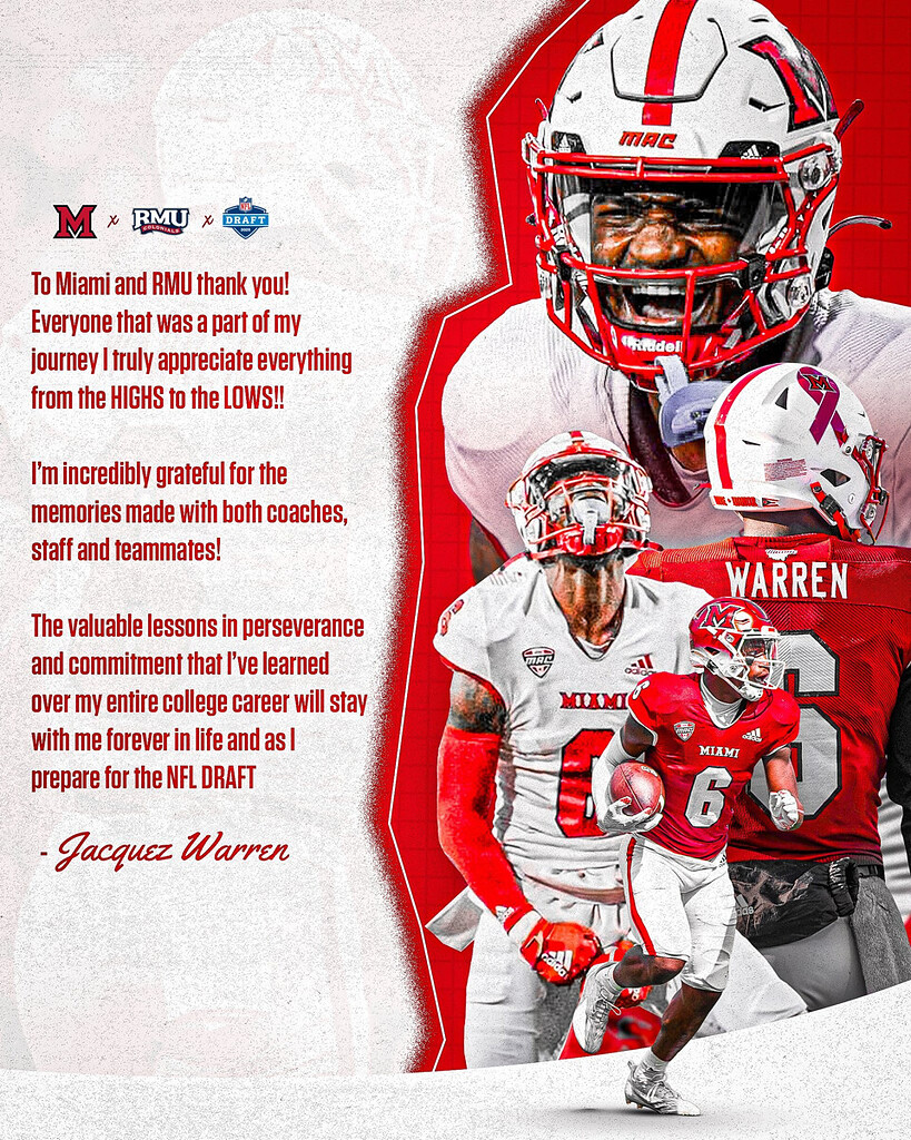 Qwez Warren - Football - MiamiHawkTalk